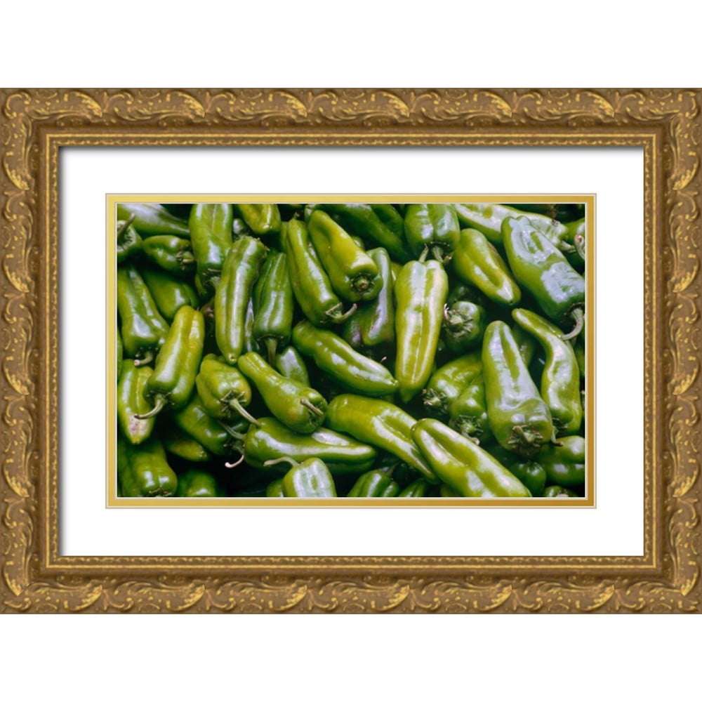 Blue, Cyril 24x17 Gold Ornate Wood Framed with Double Matting Museum ...