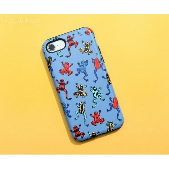 Blue Dart Frog Case With Vibrant Amphibian Nature Pattern for iPhone 17 ...