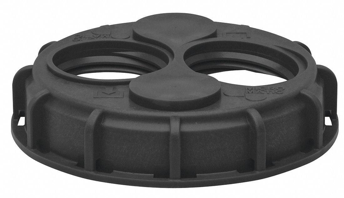 Blue Def Dual Port Tote Cap,Polyethylene,6" DEF5792 - Walmart.com