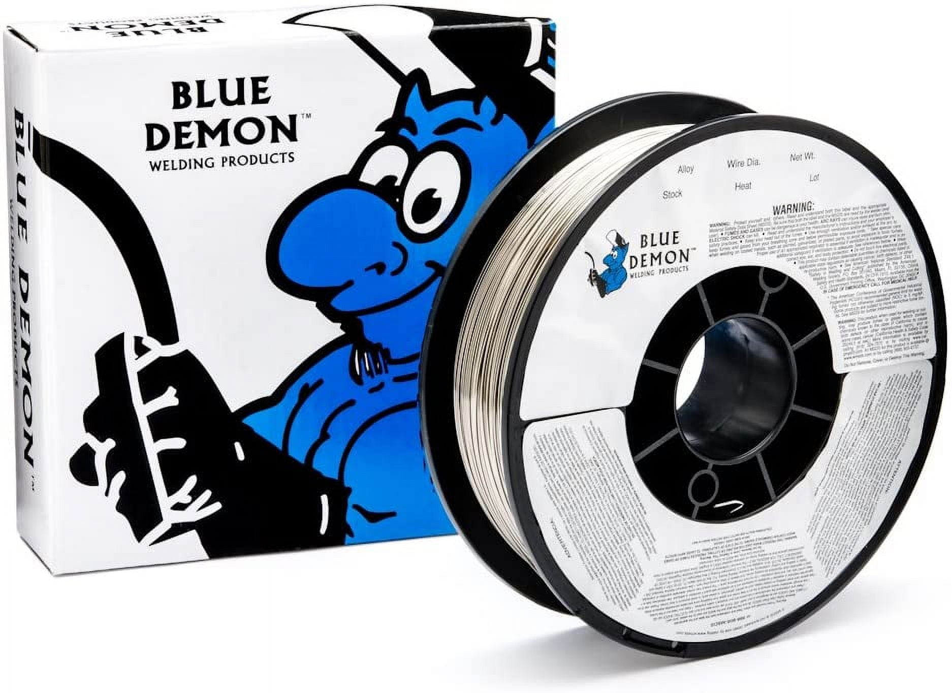 Blue Demon 308LSI X .023 X 10 lb Spool stainless steel welding wire ...