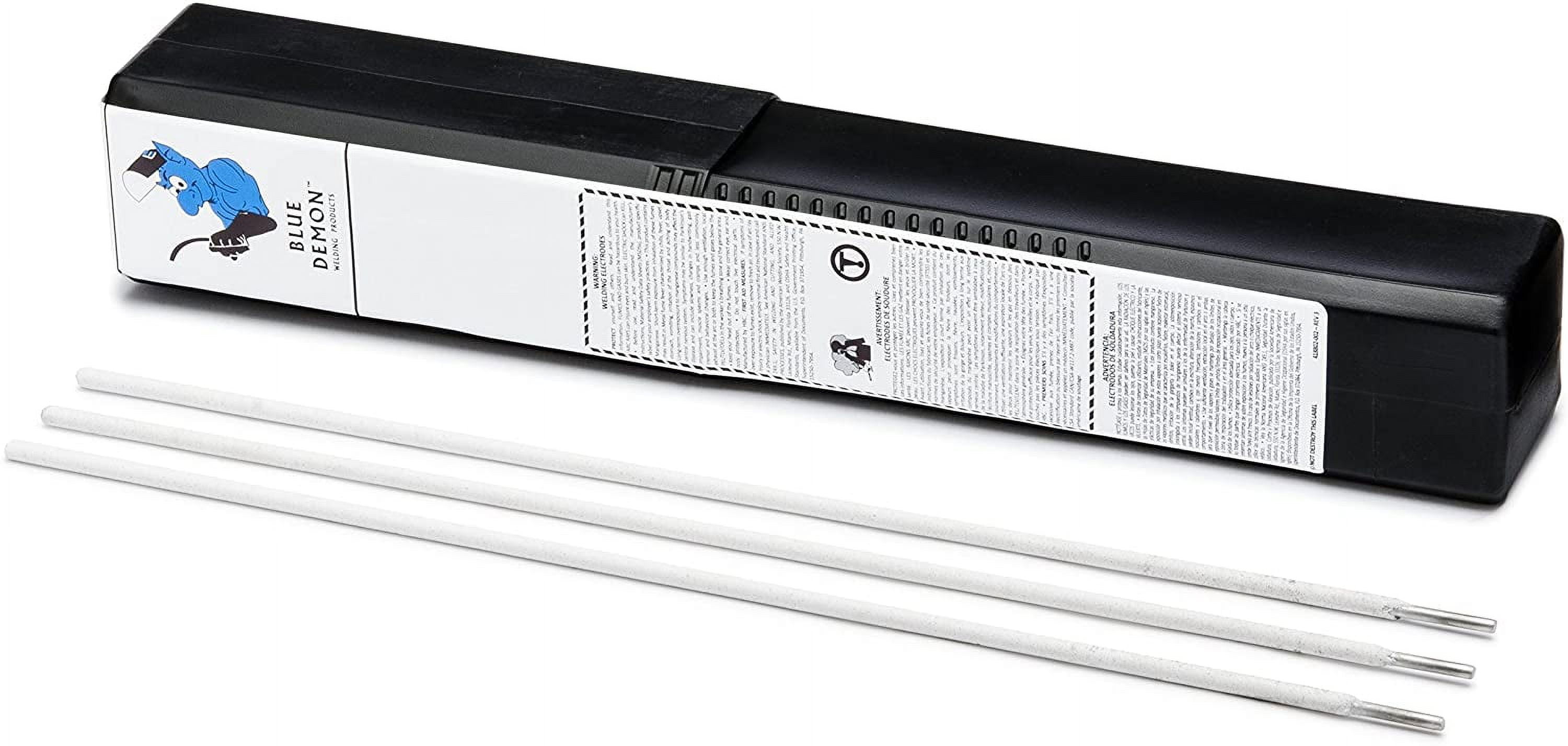 Blue Demon E4043 5/32" x 14" 5LB Tube Aluminum Covered Arc Welding ...