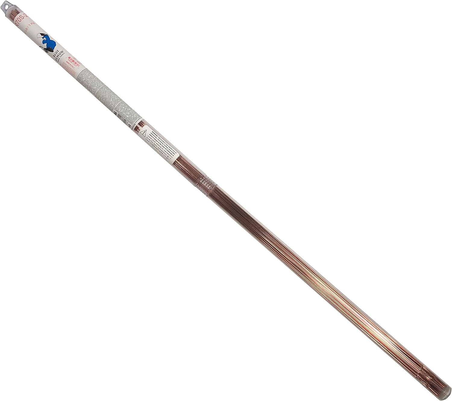 Blue Demon ER70S-2 .035IN X 36IN X 2LB TUBE, Bronze (ER70S2-035-02T ...