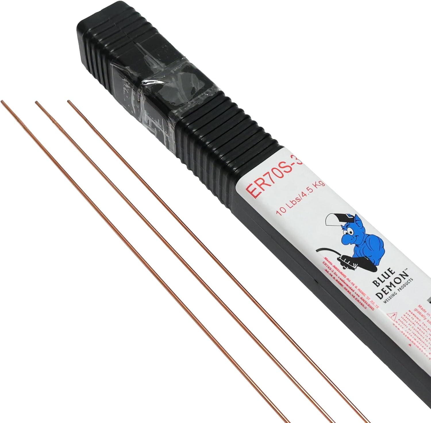 Blue Demon ER70S-3 X 3/32in X 36in X 10 lb Box general fabrication ...