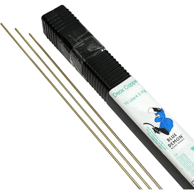 Blue Demon ERCu X 3/32" X 36" X 10LB Tube Deox Copper TIG welding rod ...