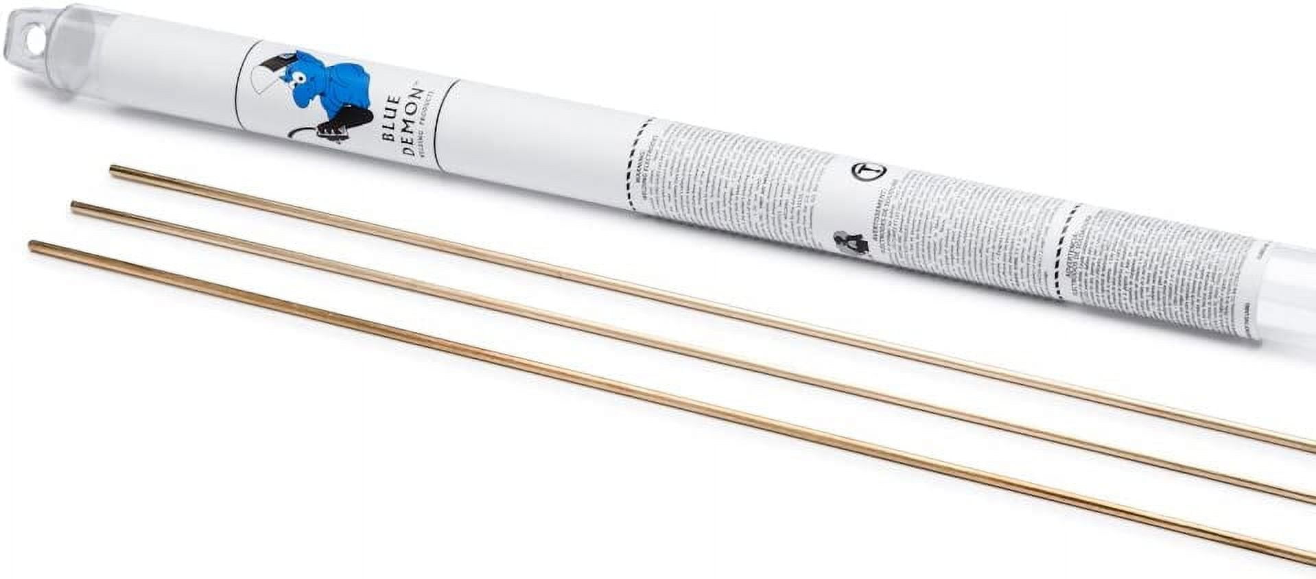 Blue Demon ERCu X 3/32" X 36" X 1LB Tube Deox Copper TIG welding rod ...