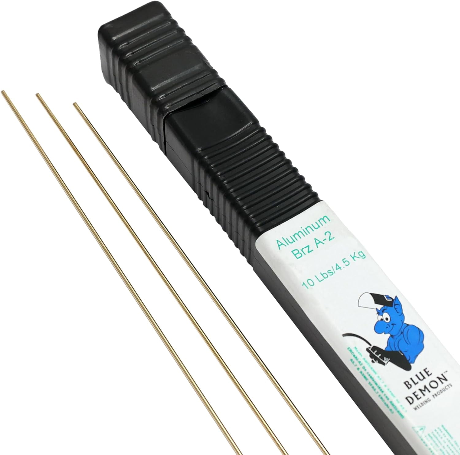 Blue Demon ERCuAl-A2 X 1/8" X 36" X 10LB Tube TIG Rod - Walmart.com