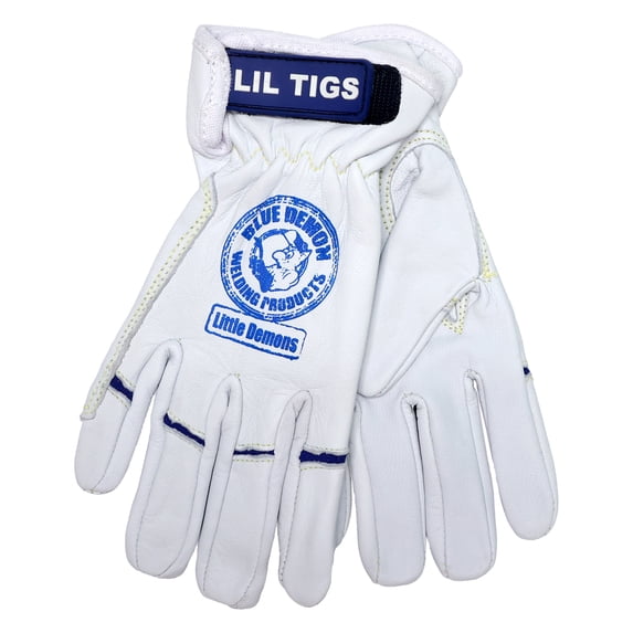 Blue Demon Little Demons LIL TIGS Kids Welding Gloves, Heat Protection ...