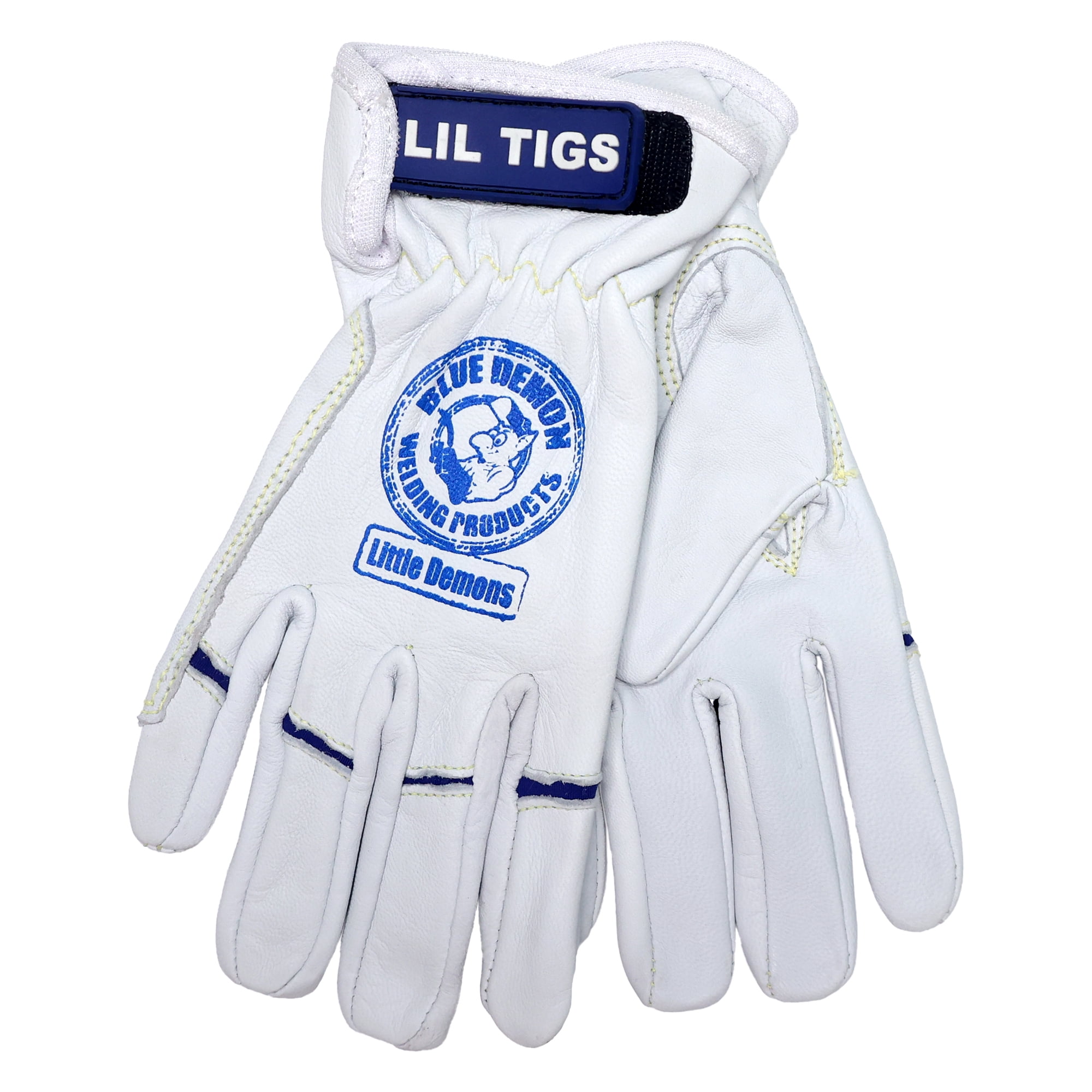 Blue Demon Little Demons LIL TIGS Kids Welding Gloves, Heat Protection ...