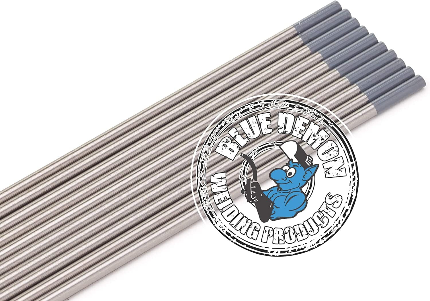 Blue Demon TIG Welding Tungsten Electrodes, 2% Ceriated, GRAY, EWCe-2 ...