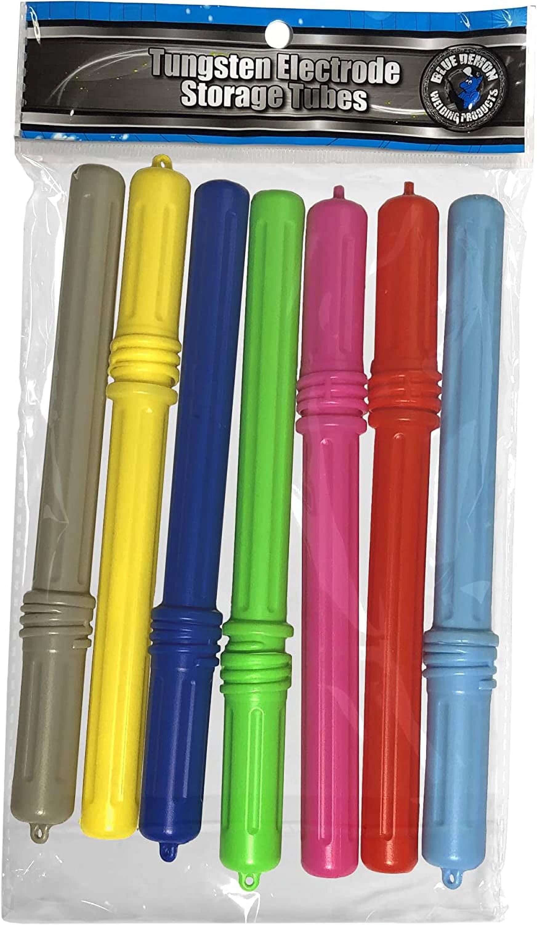 Blue Demon tungsten Storage Tube Set-Red, Green, Blue, Pink, Yellow ...