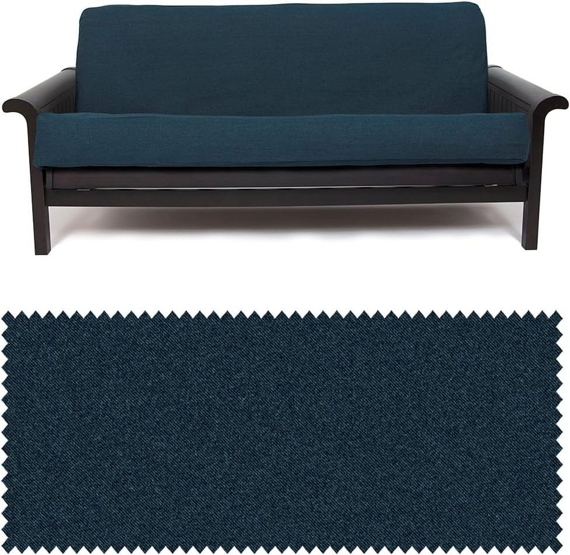 Blue Denim Full Futon Cover 313 - Walmart.com
