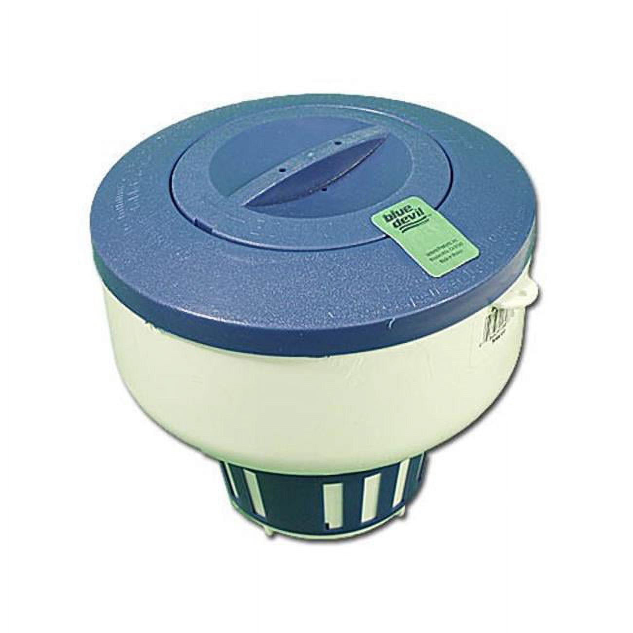 Blue Devil Floating Blue & White 3 in. Tabs Chemical Feeder - Walmart.com