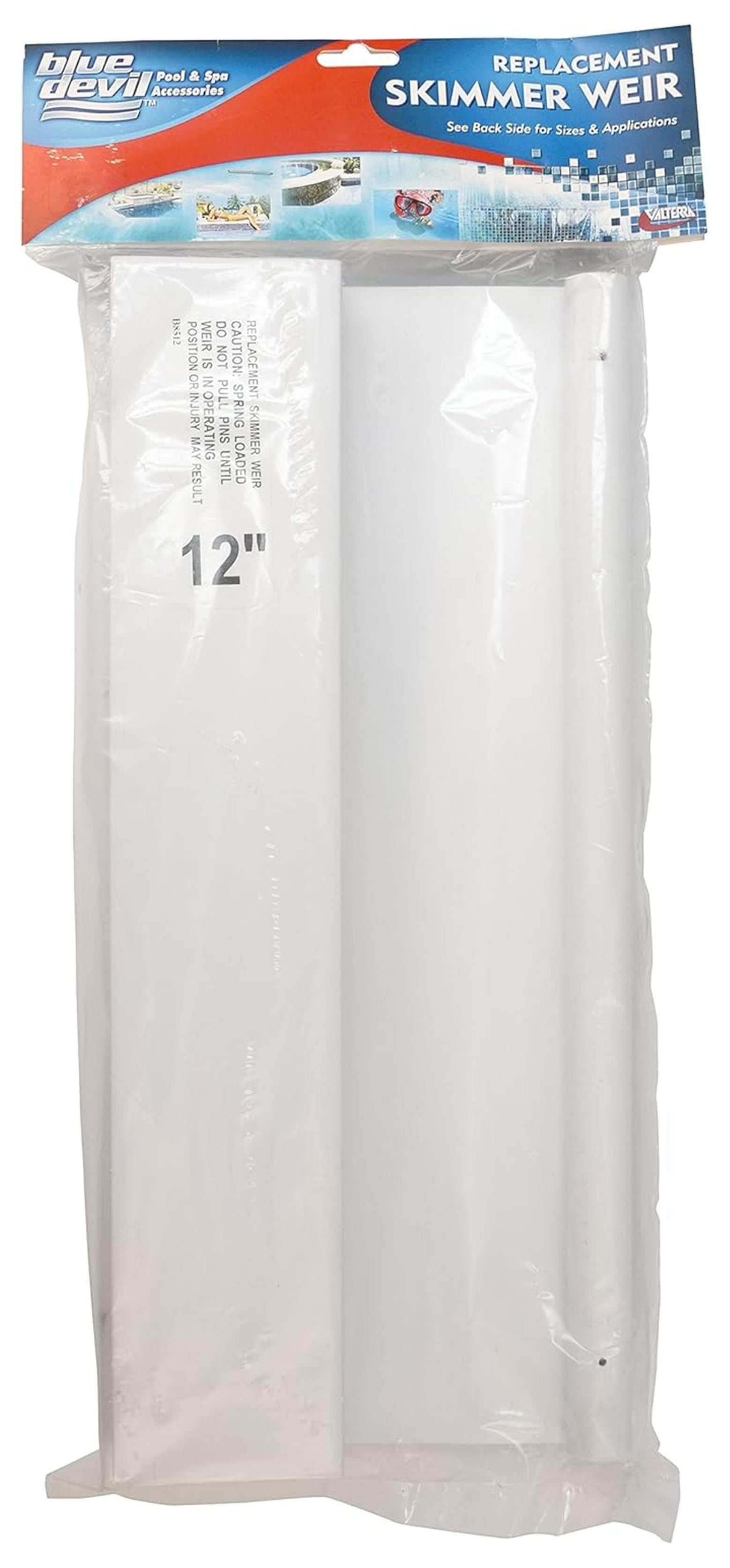Blue Devil Skimmer Weir Replacement - 12 Inch Pool Skimmer Gate; Debris ...