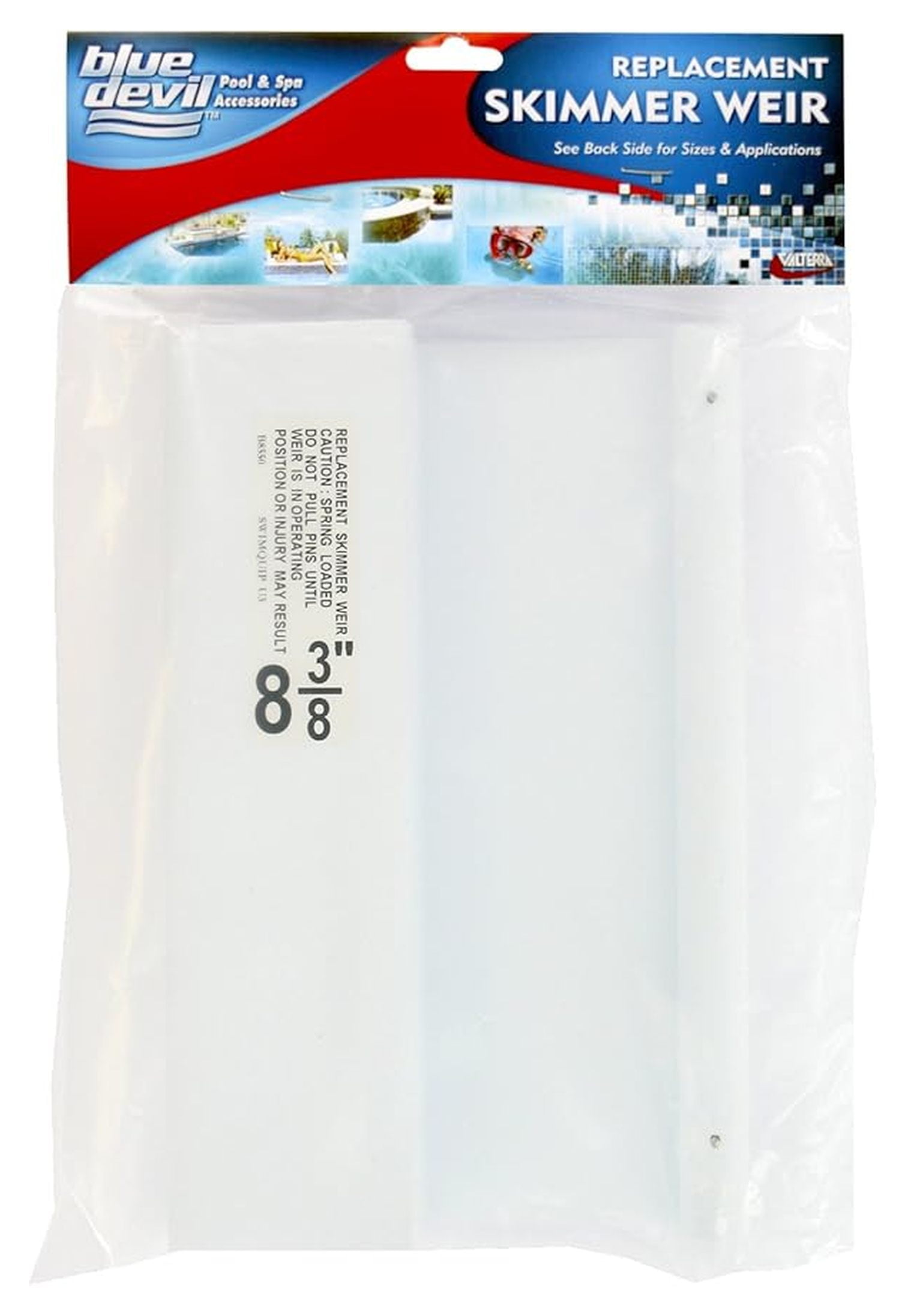 Blue Devil Skimmer Weir Replacement - 8-3/8 Inch Swimquip U3 Gate ...