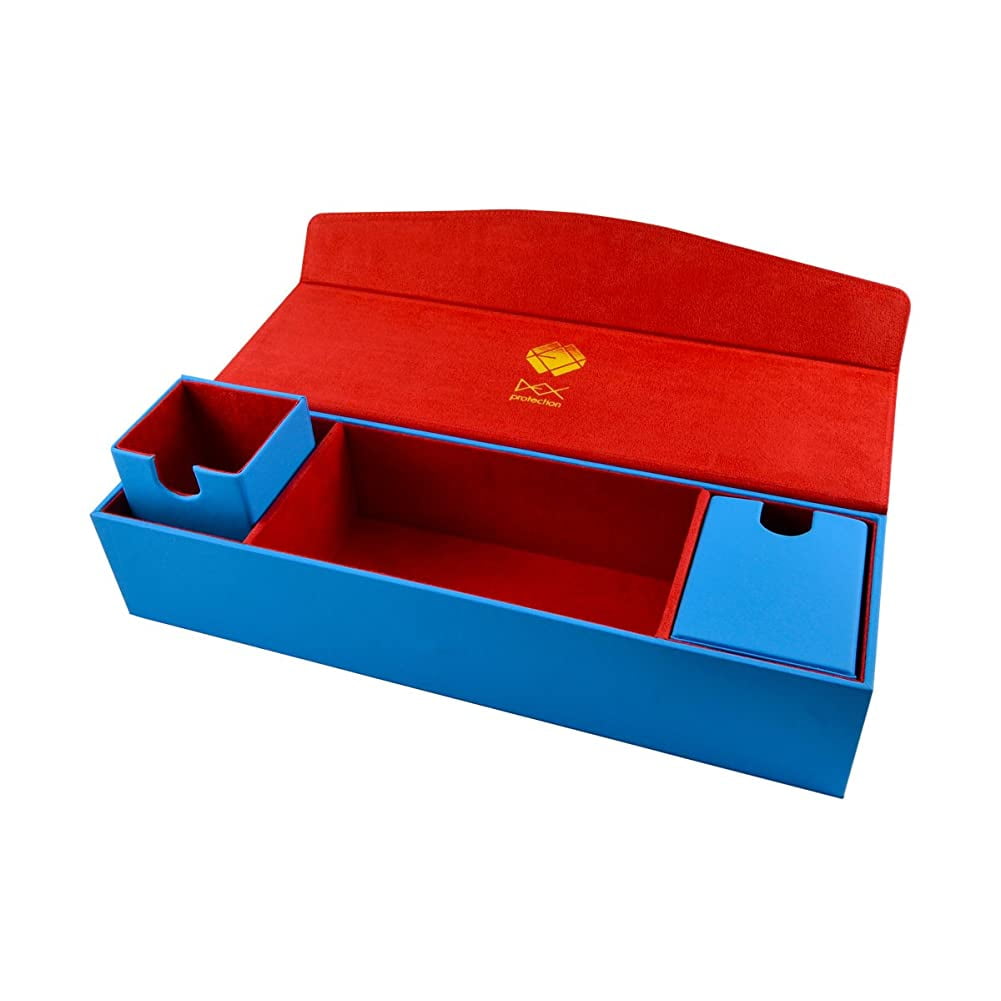 Blue Dex Protection Game Chest Card Deck Storage Box - Walmart.com