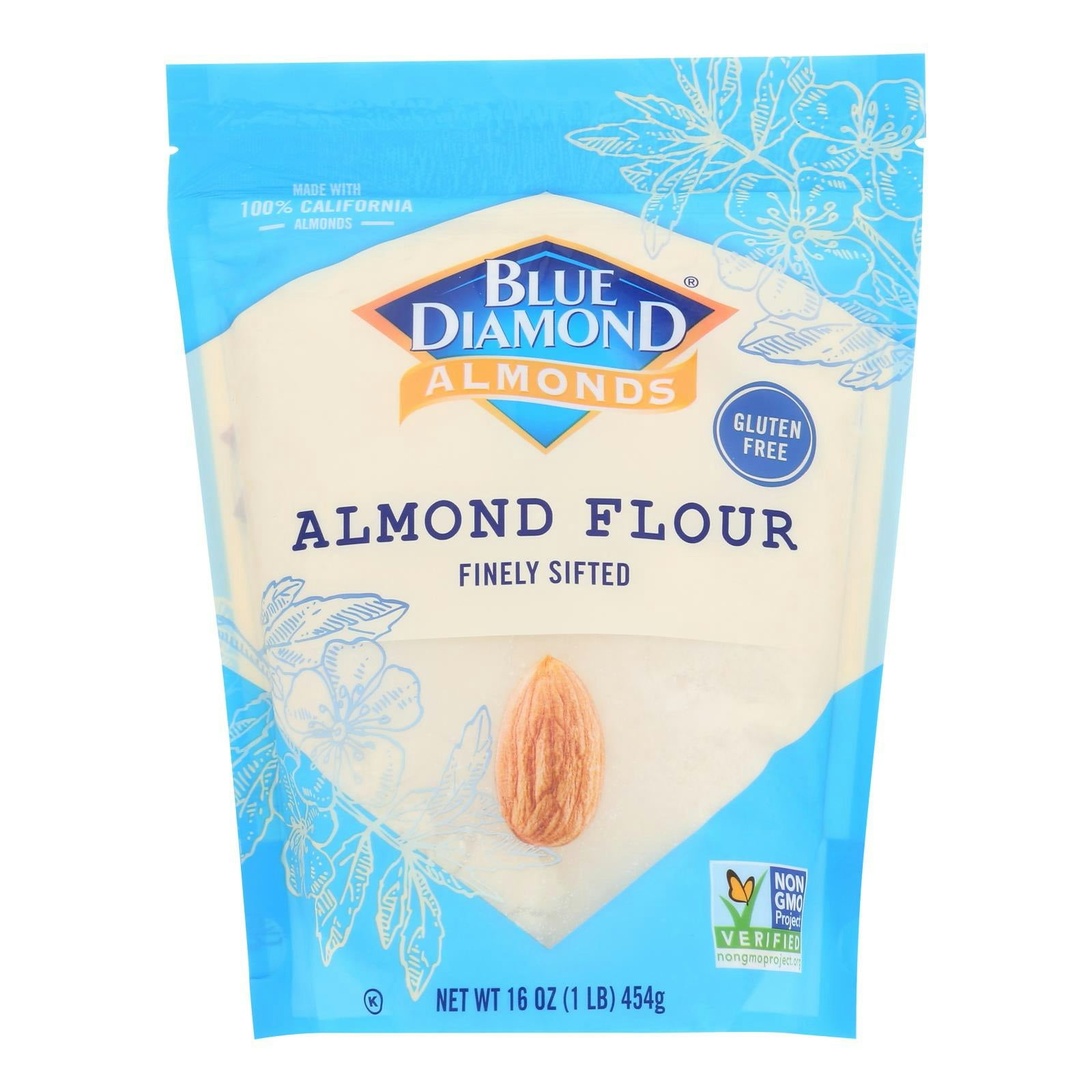 Blue Diamond - Almond Flour - 16 OZ - Case of 4 - Walmart.com