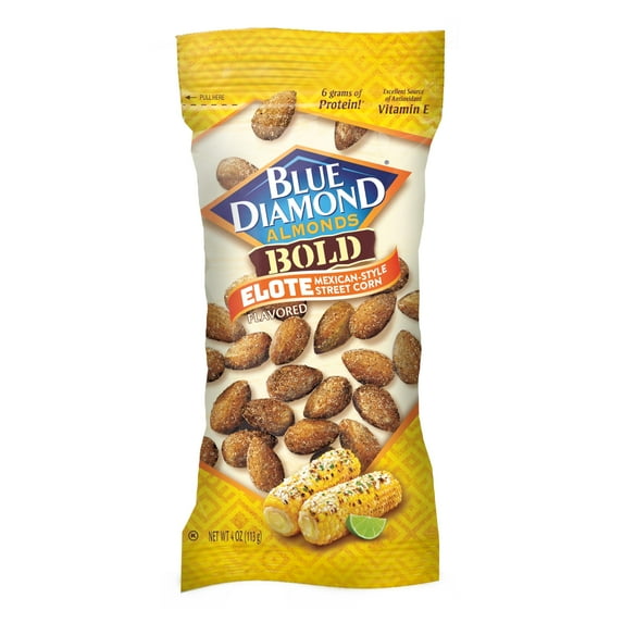 Blue Diamond Almonds, BOLD GGA1 Elote Flavored Snack Nuts, Shareable ...