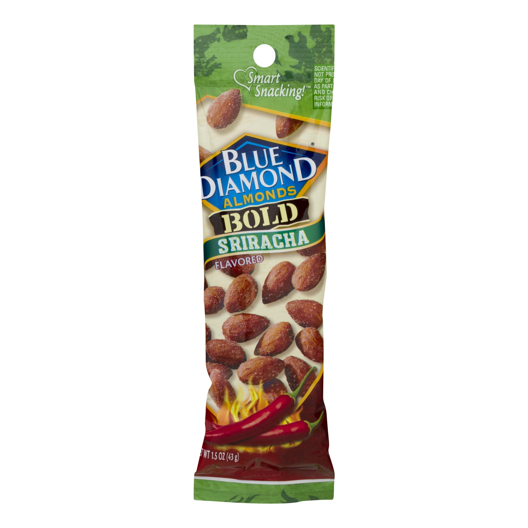 Blue Diamond Almonds Bold Sriracha, 1.5 Oz, 12 Ct - Walmart.com