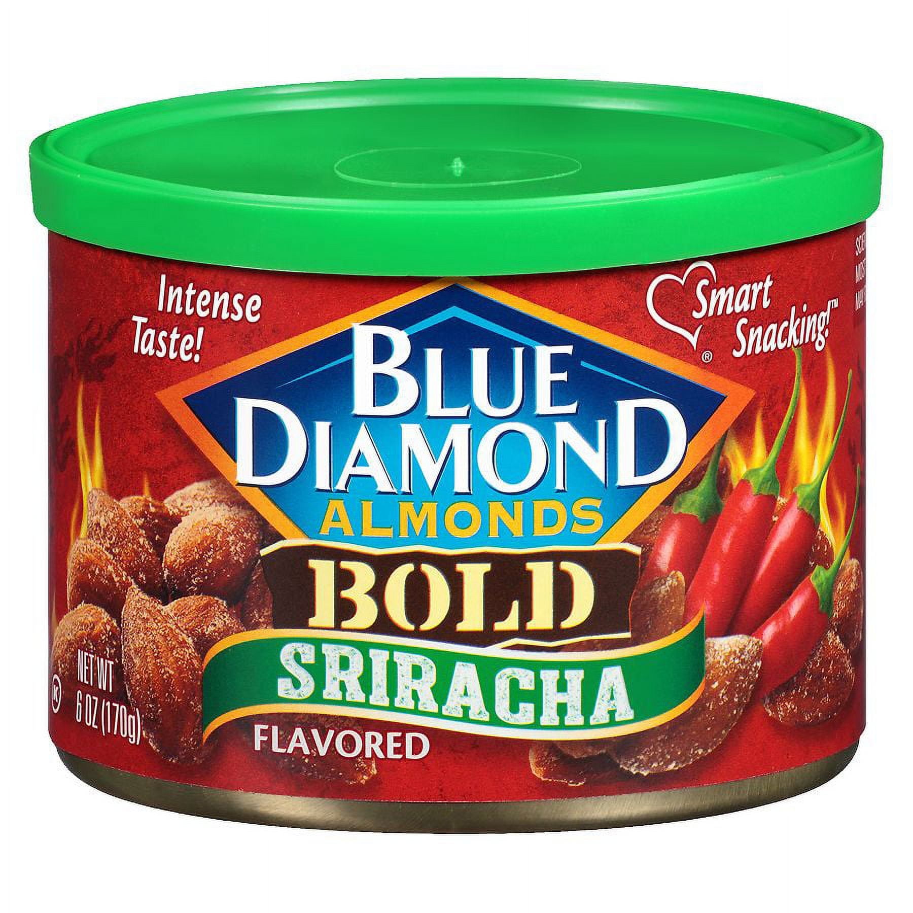 Blue Diamond Almonds Bold Sriracha 6.0oz Pack of 2 - Walmart.com
