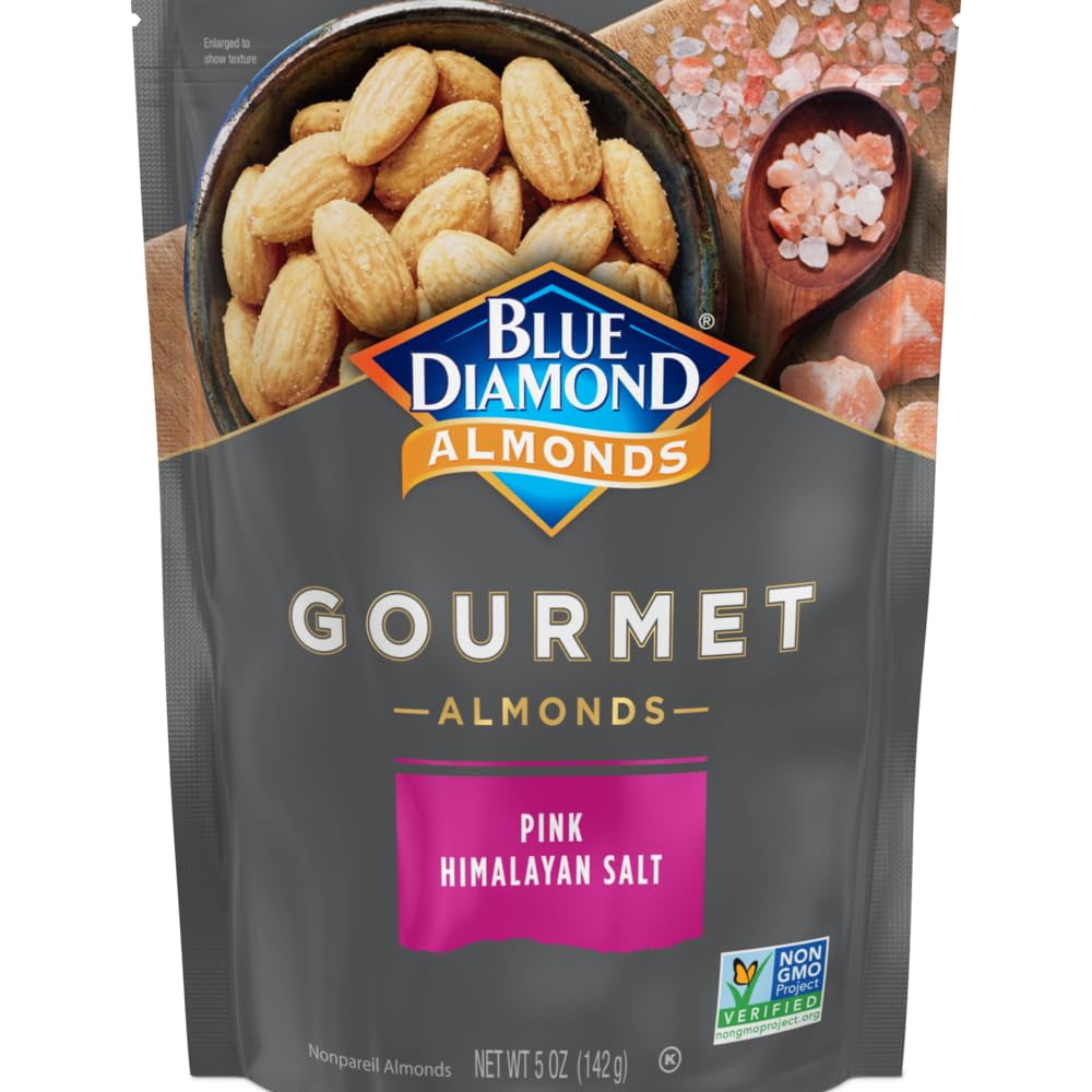 Blue Diamond Almonds, Gourmet Specialty HYZ01 Pink Himalayan Rock Salt ...