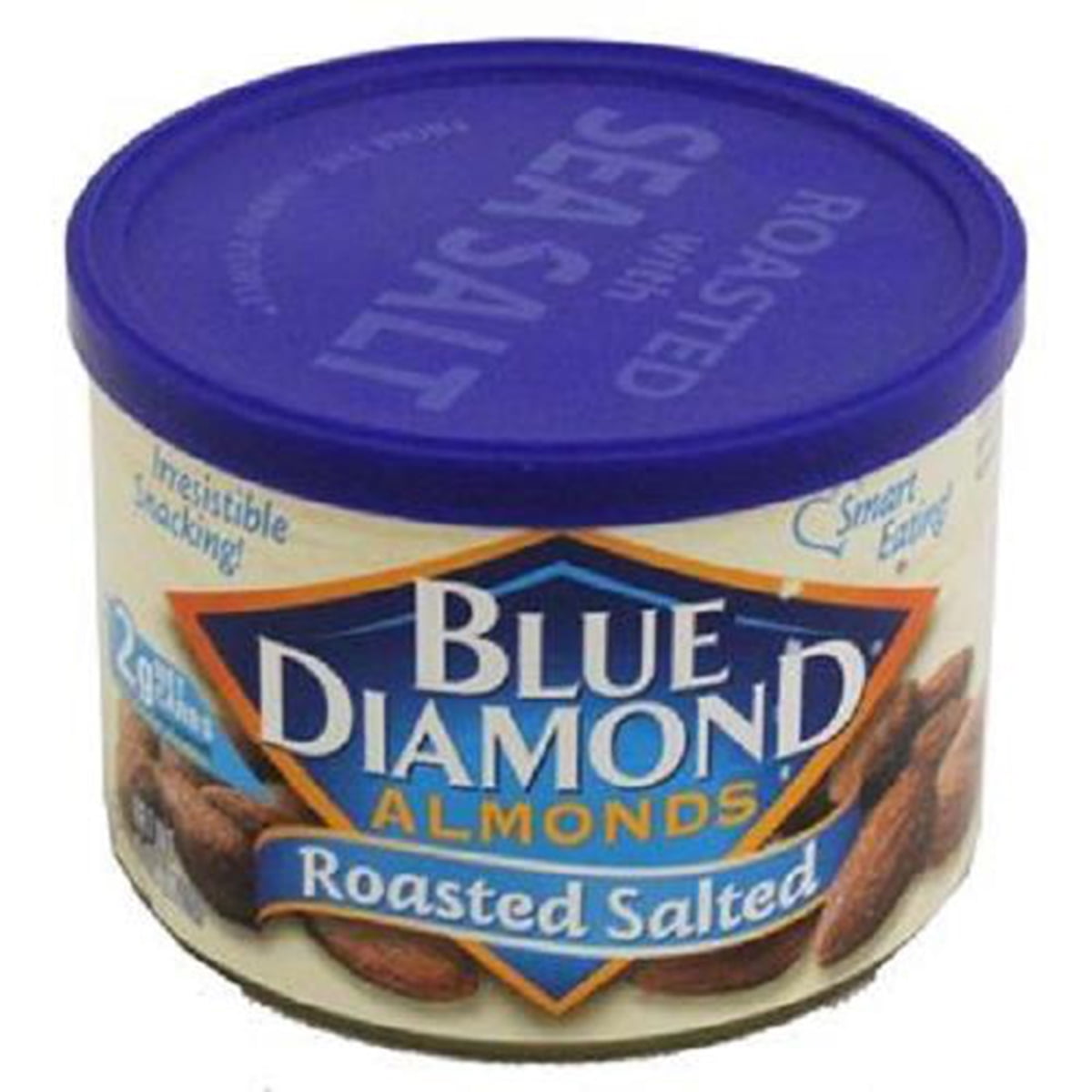 Blue Diamond, Almonds Roasted Salted Can, Count 1 - Nut & Dry Fruit ...