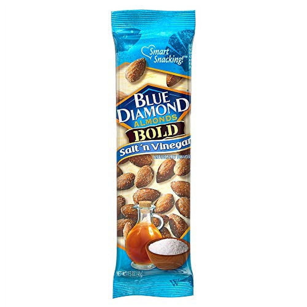 Blue Diamond Almonds Salt HHA1 N' Vinegar Flavored Snack Nuts, Single ...