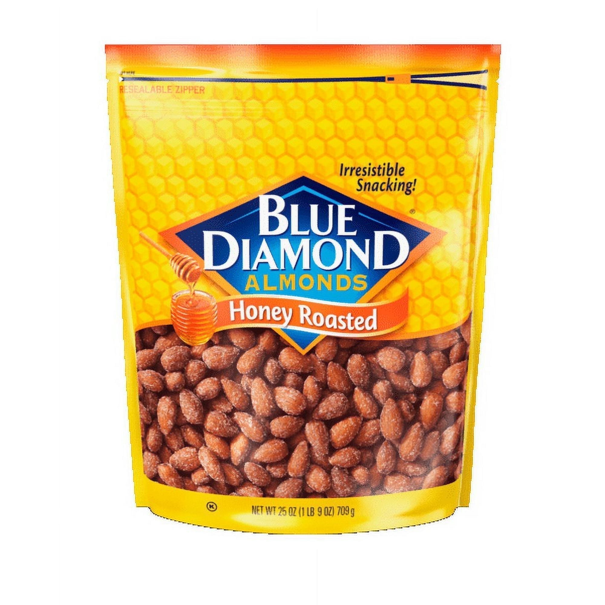 Blue Diamond Almonds, Sweet Flavored Honey Roasted Snack Nuts Great for ...