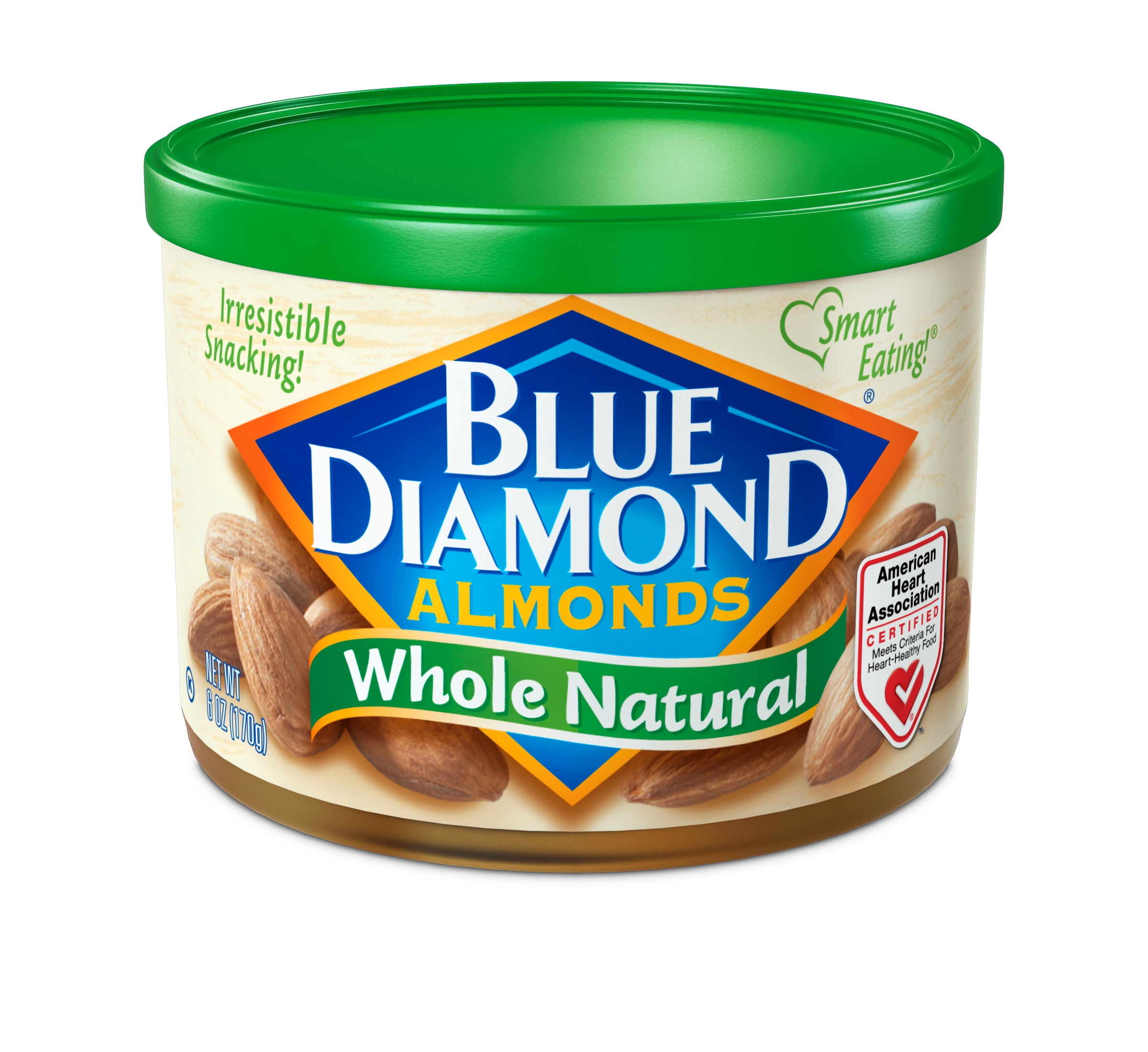 Blue Diamond Natural Whole Almonds Nuts, 6 oz - Walmart.com