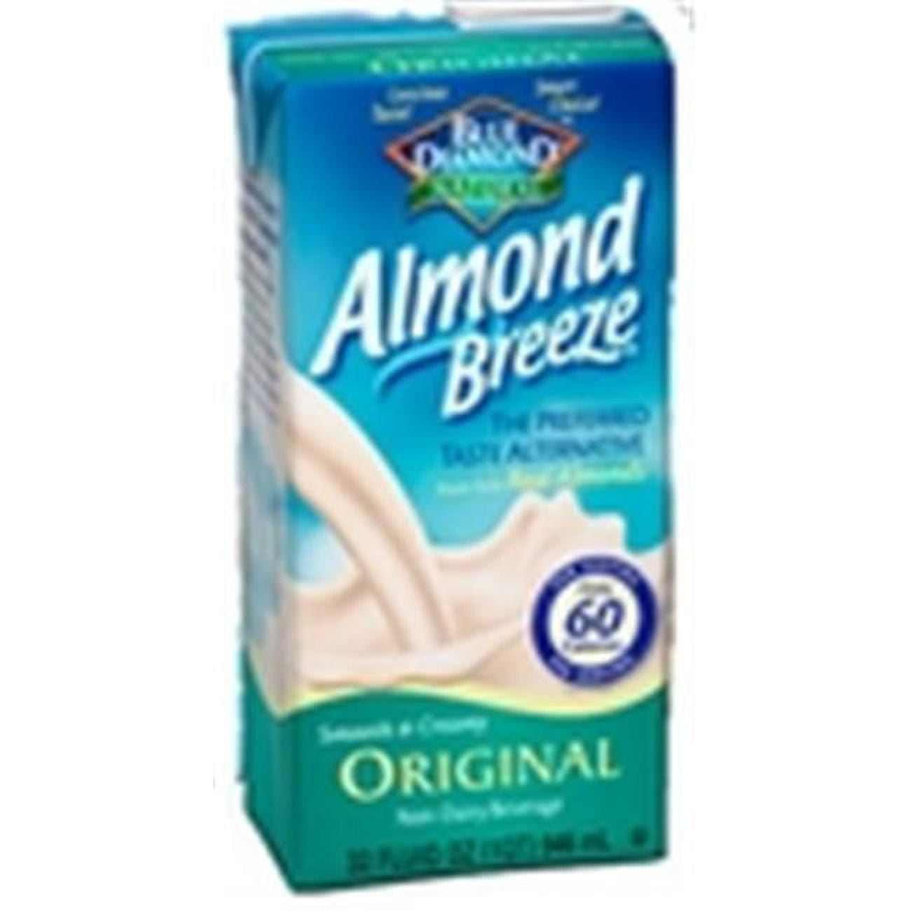 Blue Diamond Blue Diamond Almond Breeze Unsweetened Vanilla- 8-64 OZ ...