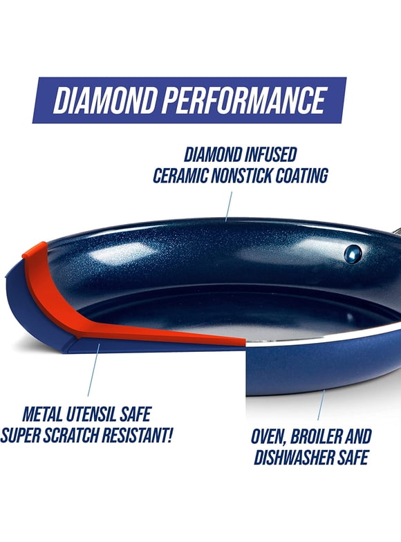 Blue Diamond Cookware in Pots & Pans - Walmart.com