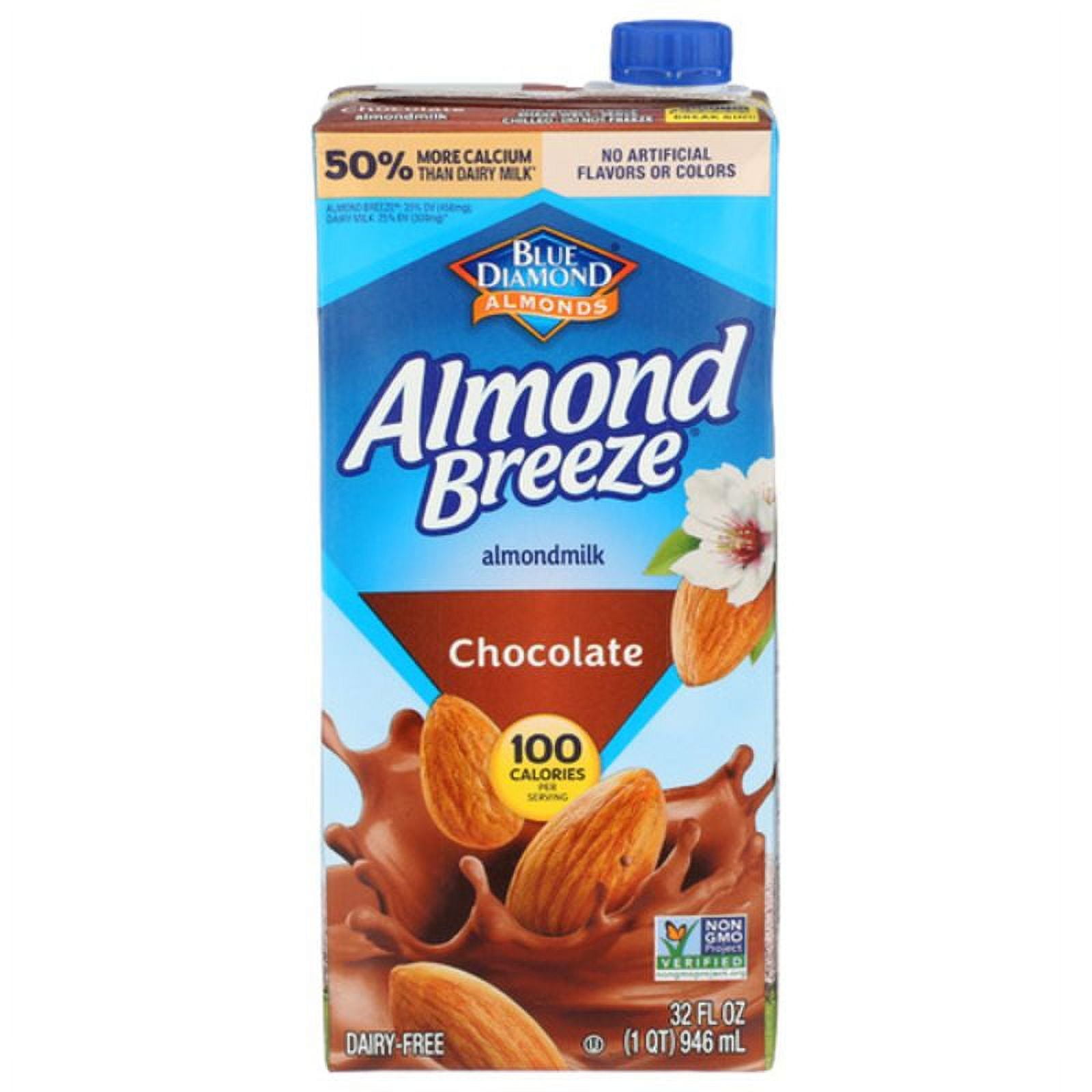Blue Diamond Chocolate Almond Breeze 32 oz - Walmart.com