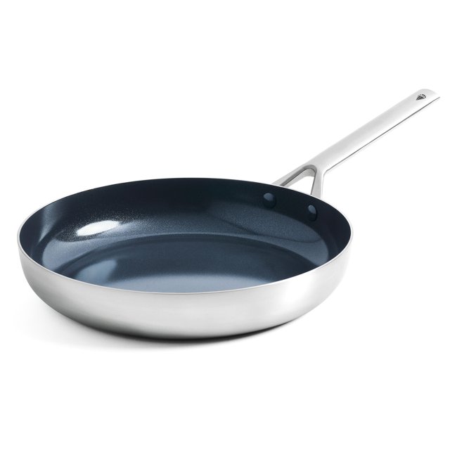 Blue Diamond Cookware Triple Steel Ceramic Nonstick Frying Pan, 11 ...