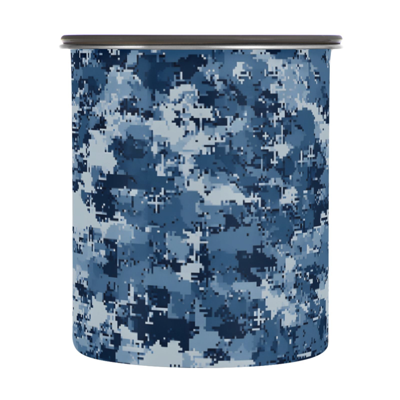 Blue Digital Camouflage Camo Airtight Coffee Bean Canister 30oz Food ...
