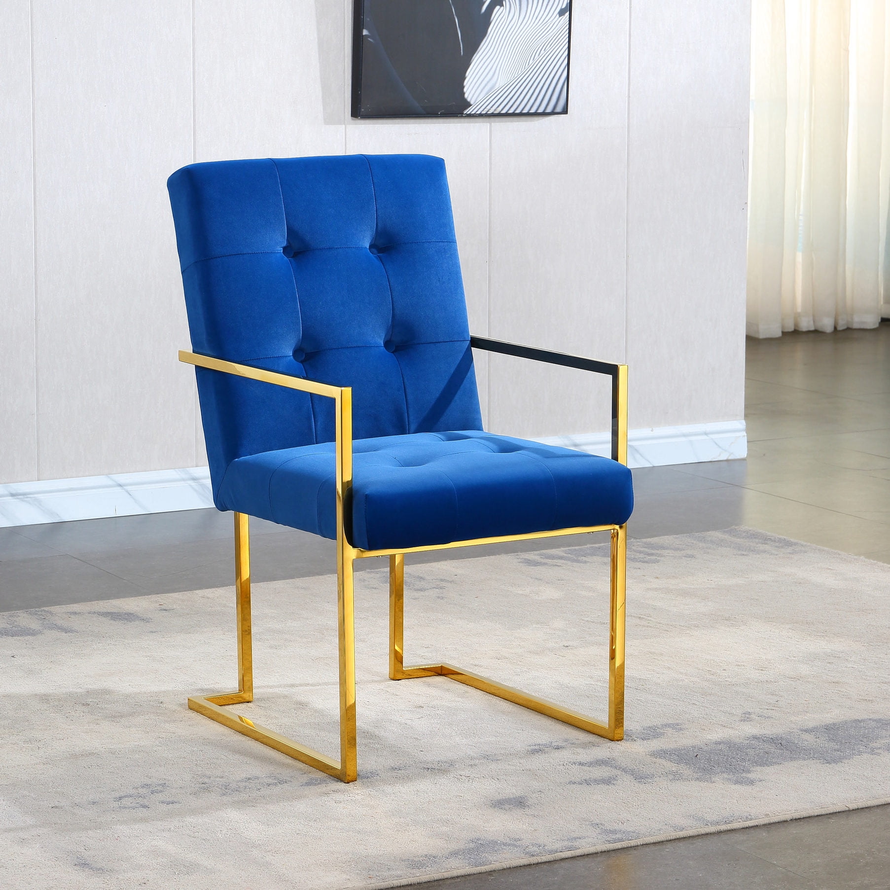 Blue Dining Chair, Rich in Style | Create a Stunning Dining Environment ...
