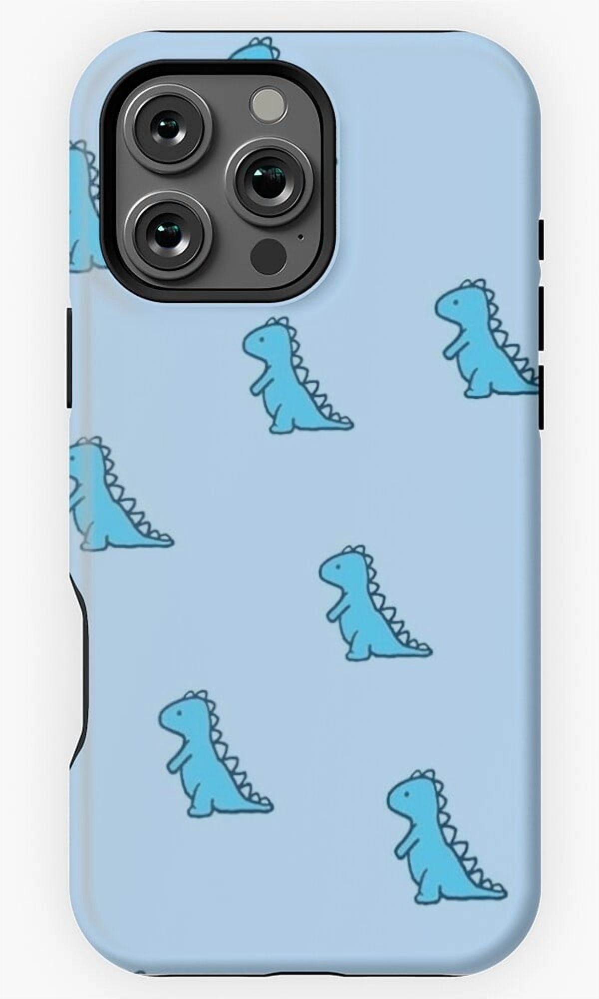 Blue Dino Aesthetic Cute Cartoon Dinosaur Animal G318 Compatible Phone ...