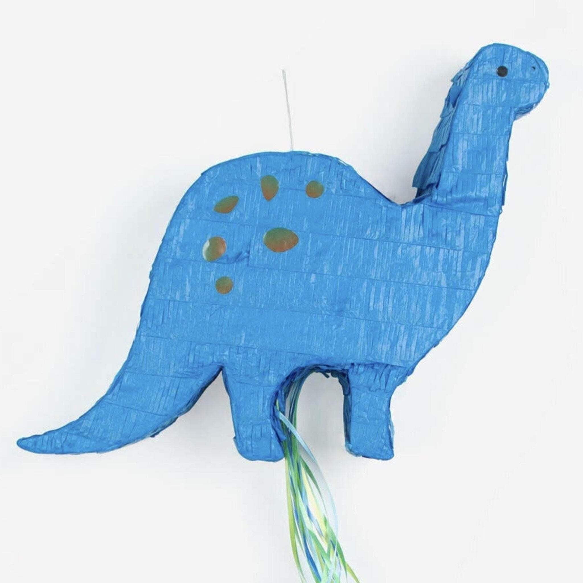 Blue Dinosaur Party Pinata for Kids, Party Supplies, Birthday ...