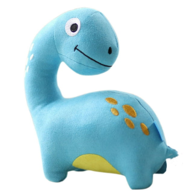 Blue Dinosaur Stuffed Plush Toy Huggable Soft Cute Dino Doll - Walmart.com