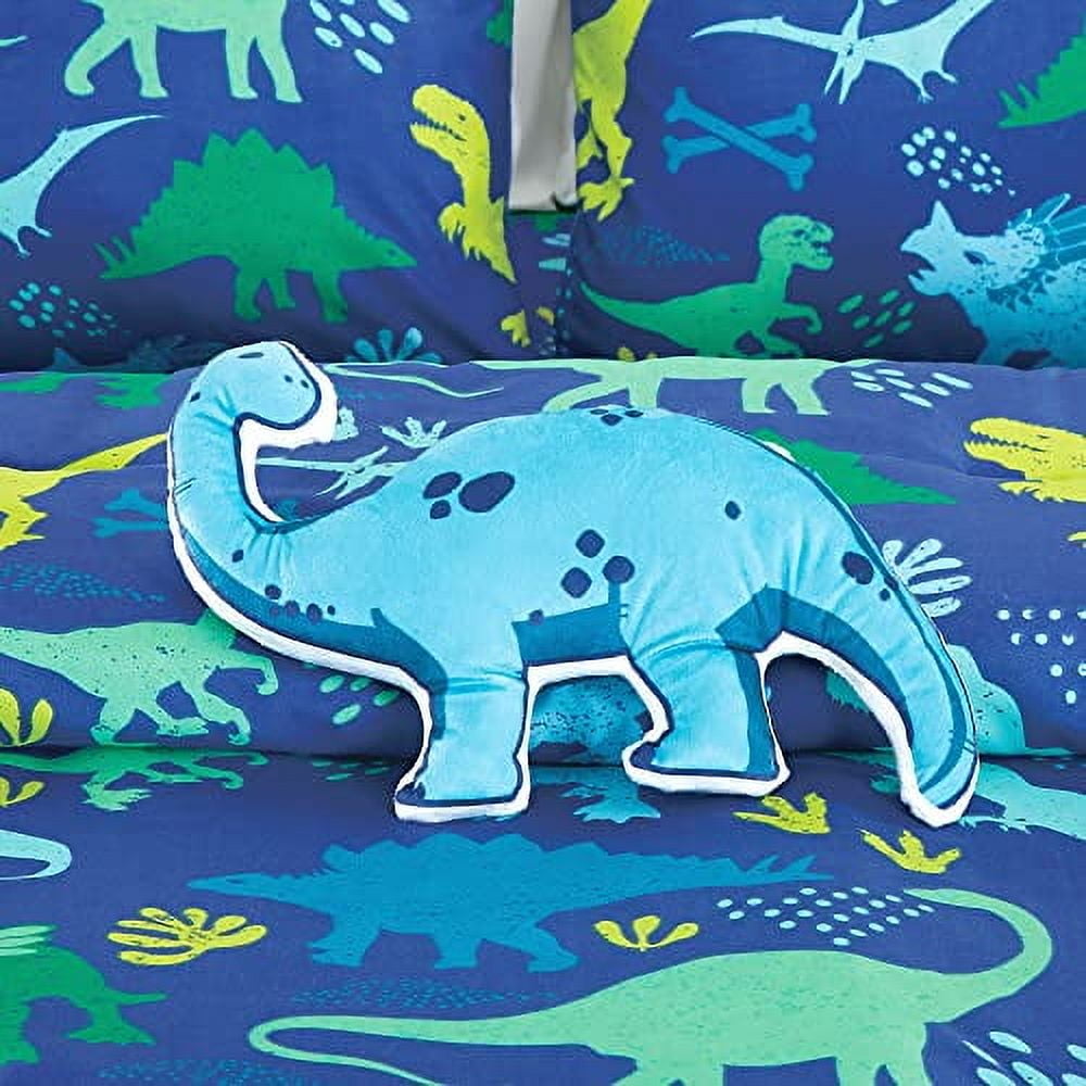 Blue Dinosaurs Print Comforter Set for Boys Girls teen, Twin size ...