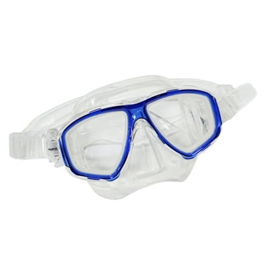 Scuba Blue Dive Mask FARSIGHTED Prescription RX 1/3 Optical Lenses (+2. ...