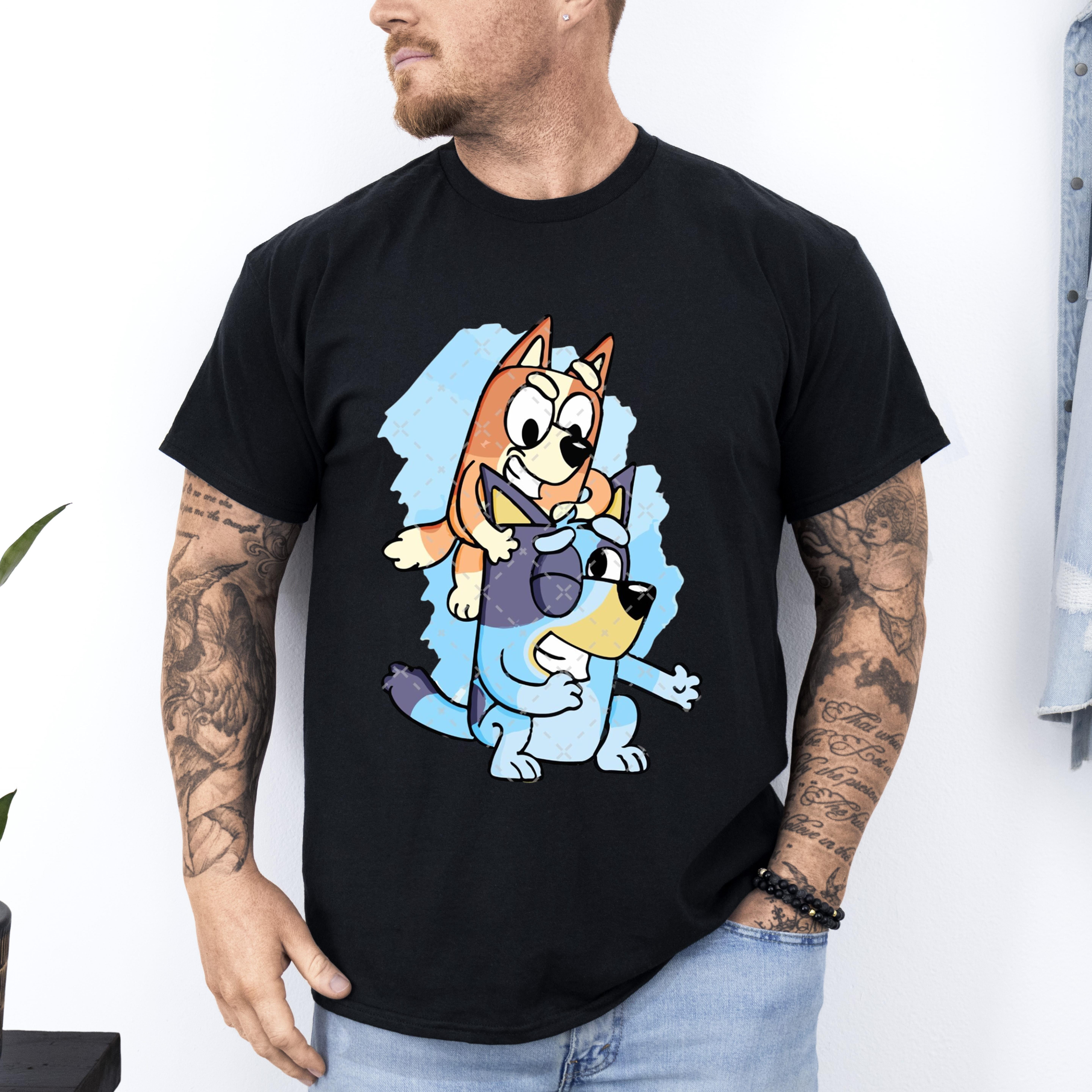 Blue Dog & Bingo Shirt/Sweatshirt/Hoodie , Valentine’s Day Digital ...