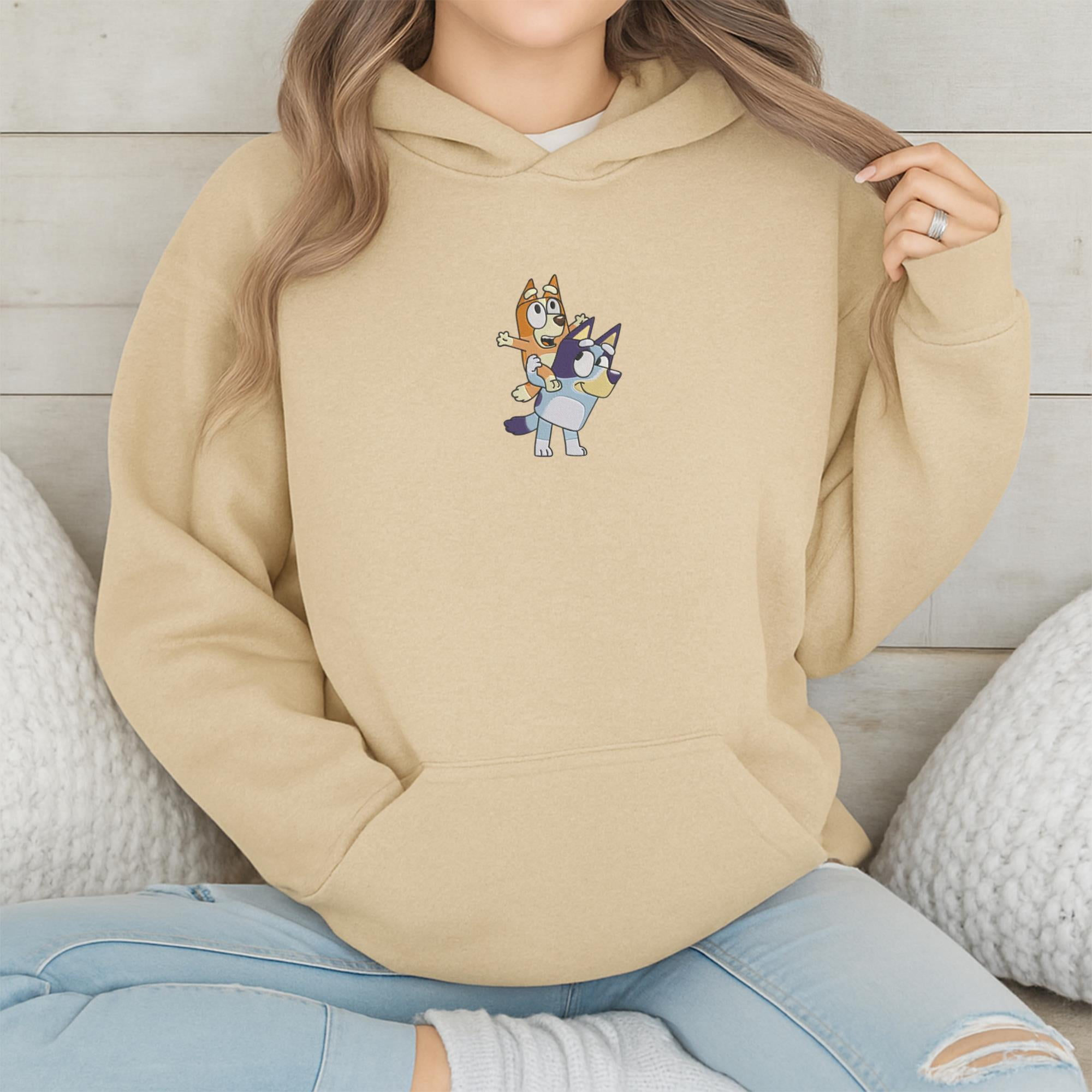 Blue Dog Cartoon Rad Dad Embroidered Classic Heavy Blend Hoodie, for ...