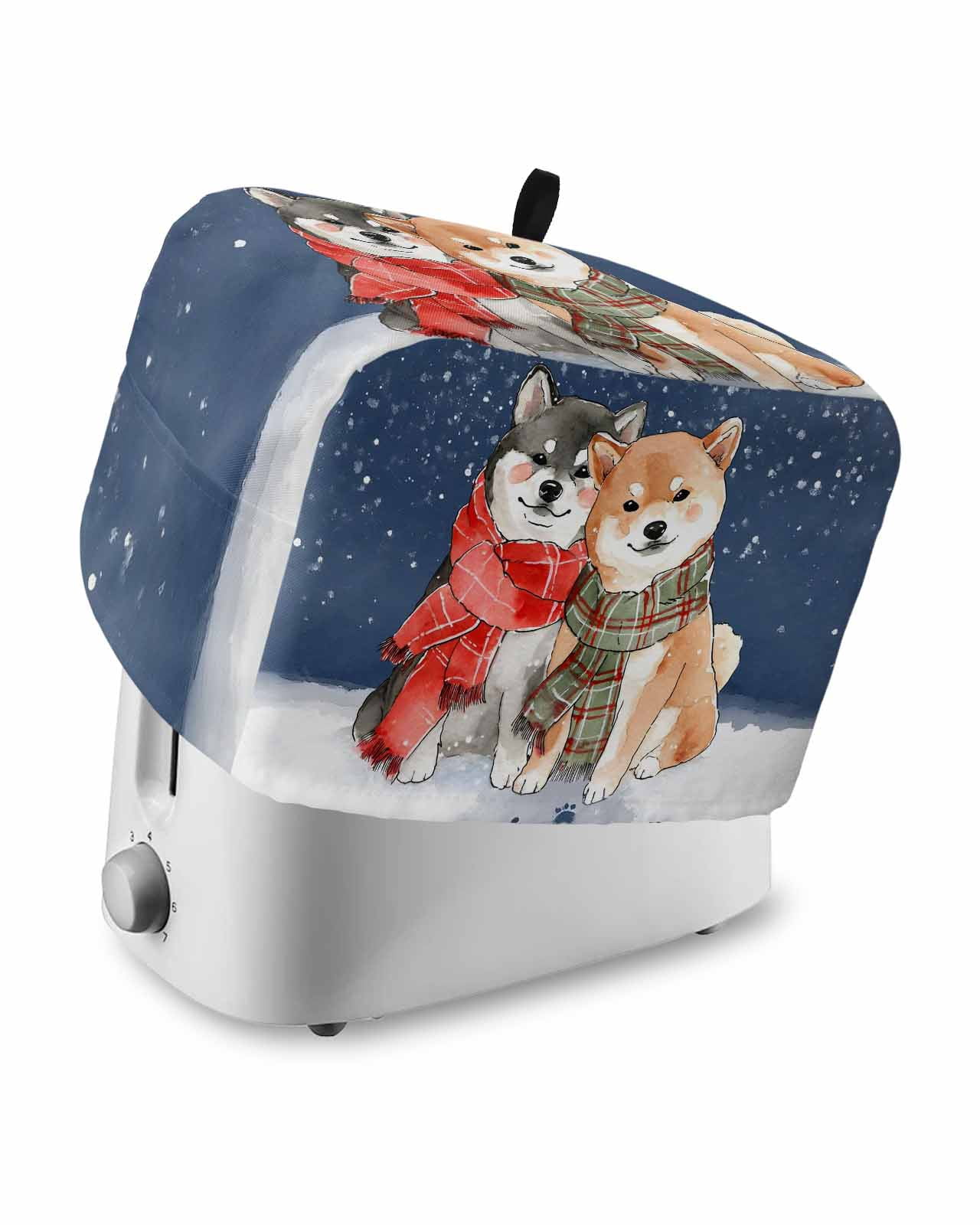 Blue Dog Toaster Cover 2 Slice, Small Kitchen Appliance Covers, Cute ...