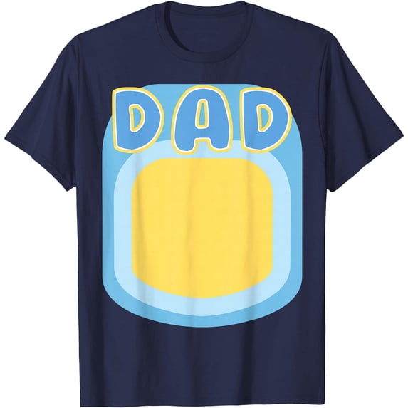Blue Doggie Dog Dad Family Matching Heeler Halloween Costume T-Shirt ...
