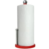 Blue Donuts Enamel Coated Steel Paper Towel Holder, Red, 13x6 inches ...