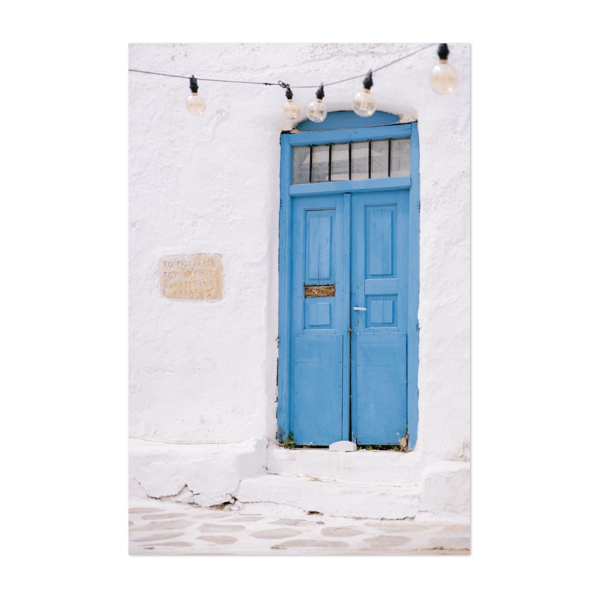 Blue Door Greece - Greece Photography Mediterranean Architecture Travel ...