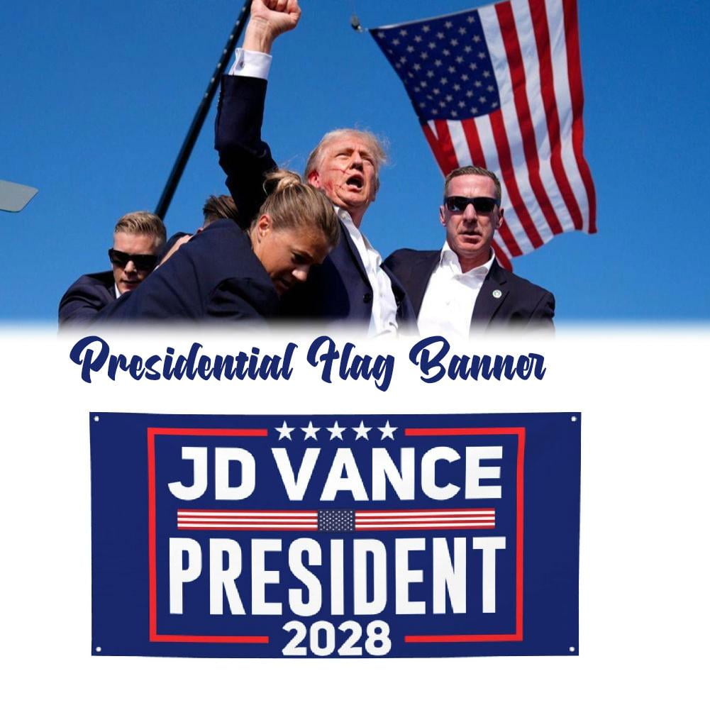Blue Double Sided 2028 Banner Presidential Flag Banner 2028 ...