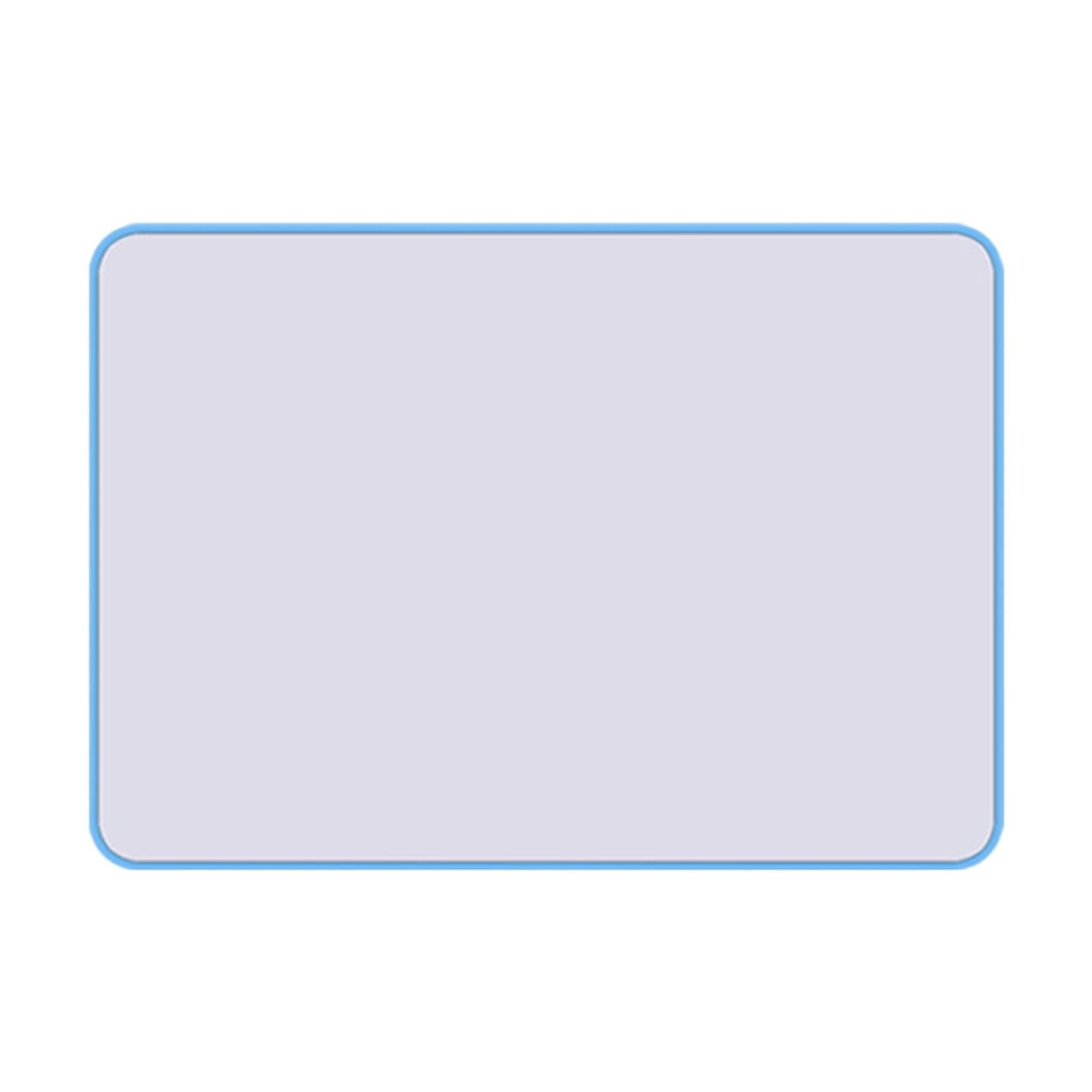 Blue Double Sided Magnetic Writing Board Memo Dry Erase Whiteboard Blue ...