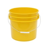Blue Dragon 3.5 Gallon Heavy Duty Round Bucket - Yellow - Walmart.com