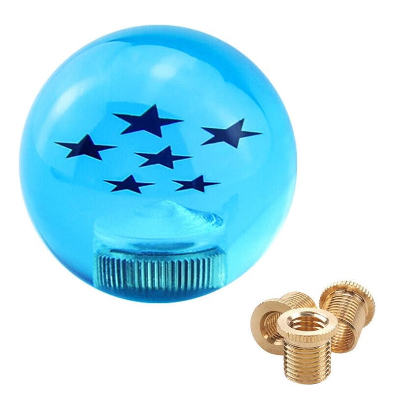 Blue Dragon Ball Z Star Shift Knob Universal Gear Shifter Head with 3 ...