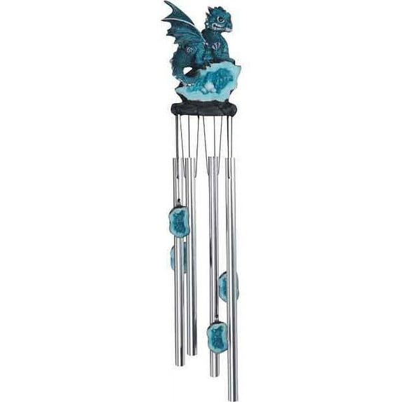 Blue Dragon Crystal Wind Chime by Medieval Collectibles - Walmart.com